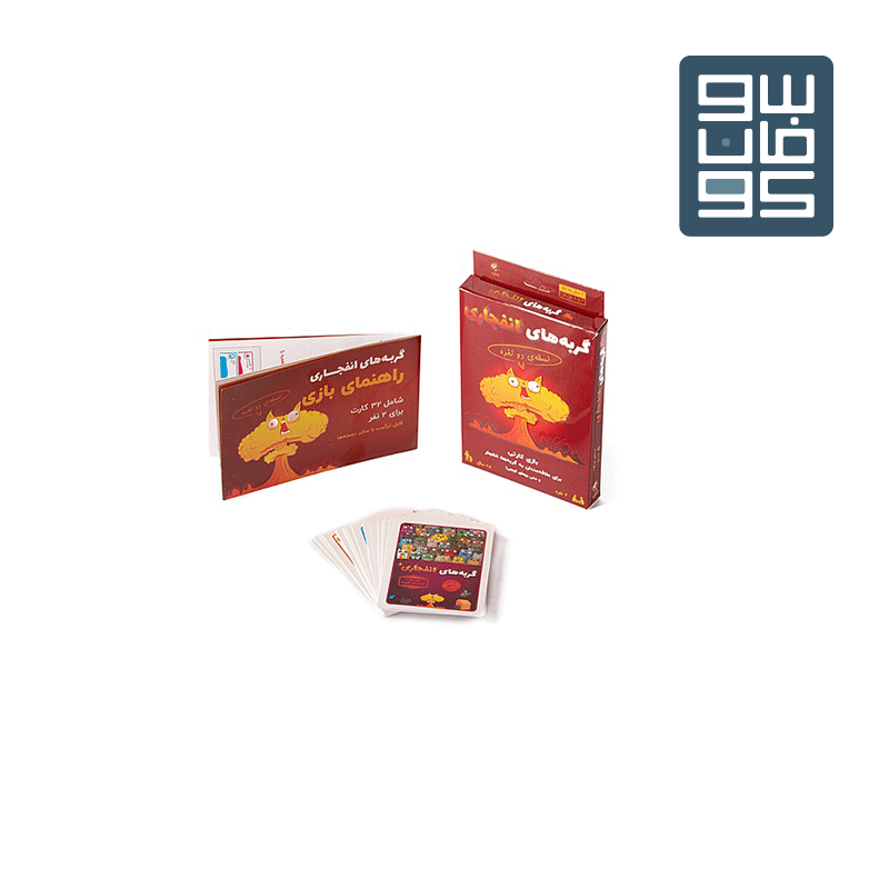 خرید بازی ایرانی خانوادگی گربه های انفجاری دو نفره - Exploding Kittens ...